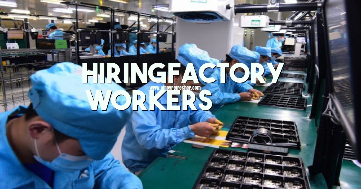 Jedegal Agency now Hire Factory Workers bound to Taiwan | Via Online ...