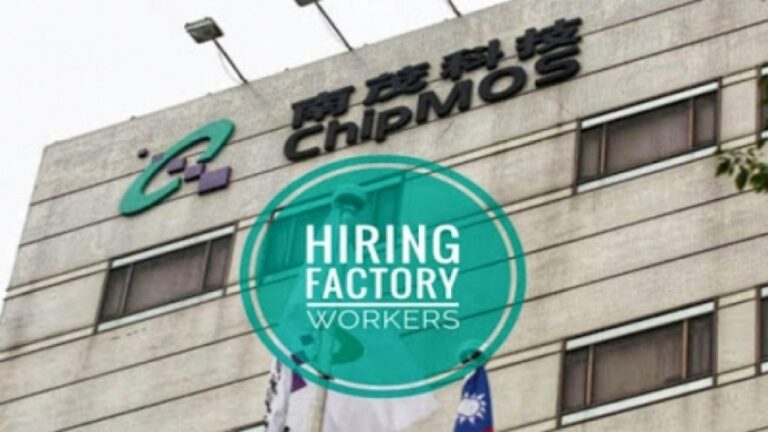 Taiwan Hiring: Production Operator for ChipMos Technologies Inc | Pinoy ...